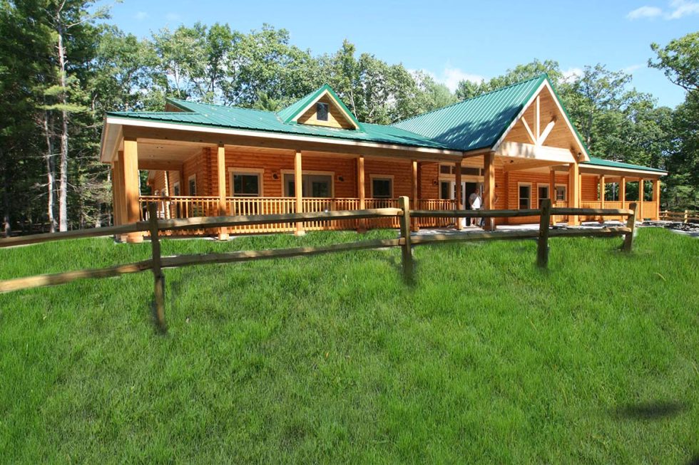 Multi-Purpose Log Structures - Log Cabin Kits | Log Homes | Custom Log ...