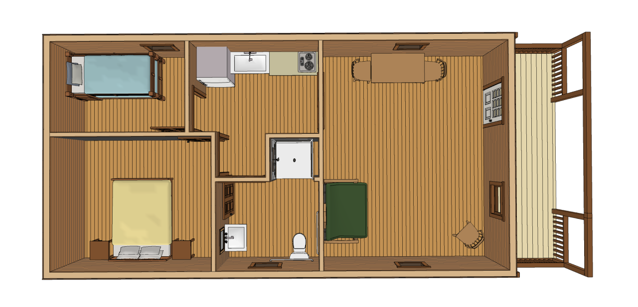 Yukon ADA - Log Cabin Kits | Log Homes | Custom Log Cabins